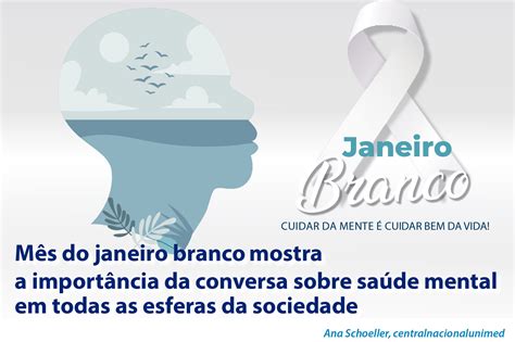 Mês Do Janeiro Branco Mostra A Importância Da Conversa Sobre Saúde