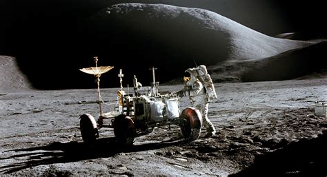 Jim Irwin With Apollo 15s Lunar Roving… The Planetary Society