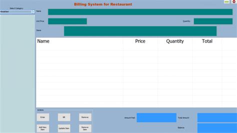 restaurant billing system in vb with source code