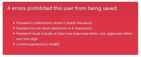 styling form error message bootstrap rails stack overflow