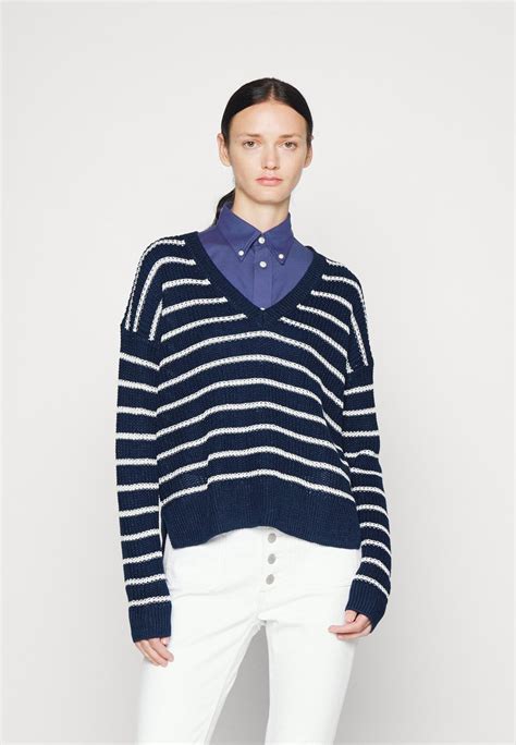 Polo Ralph Lauren Long Sleeve Pullover Strickpullover Hunter Navy