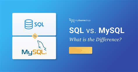 qual é a diferença entre sql e mysql em um banco de dados confira my