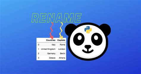 how to rename columns in pandas practice with dataframes