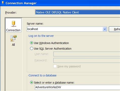 build a cube from an existing data source using ssas