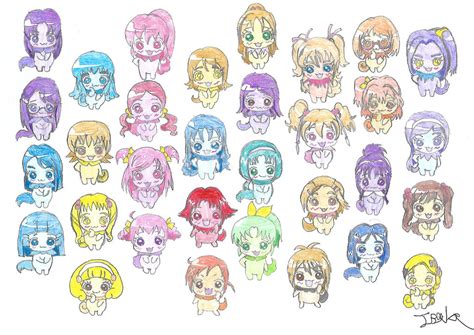 Pretty Cures Mascot Fairy Forms 1 By Jwbtheuncanny On Deviantart