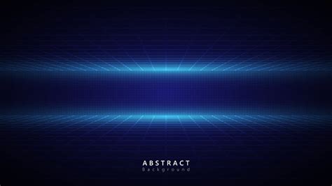 Blue Abstract Future Technology Cyberspace Latar Belakang Vektor Desain