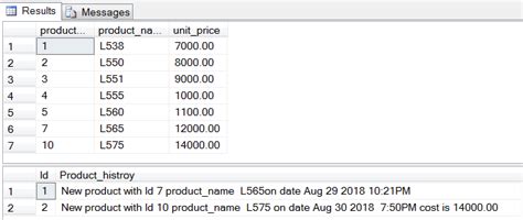 triggers in sql server