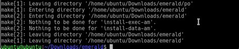 how to compile and install emerald on ubuntu 18 04