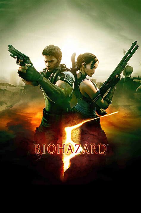 Resident Evil 5 Hd Ps4 Ps3 Xbox One 360 Premium Poster Made In Usa
