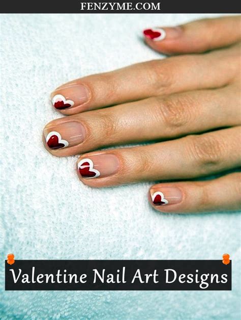 70 Cute Valentine Nail Art Designs For 2019 Page 3 Of 4 Fashion Enzyme