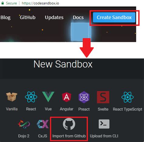 free website to import web applications from github deploy in a sandbox