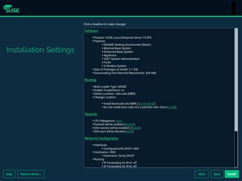 installation steps deployment guide suse linux enterprise server 15 sp2