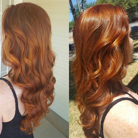 Redhair Copperhair Highlights Pravana 7 44 Rosevillesalon