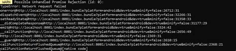 firebase possible unhandled promise rejection id 0