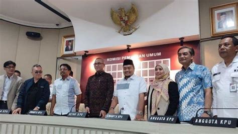 Kpu Undi Nomor Urut Capres Cawapres Peserta Pilpres 2024 Malam Ini