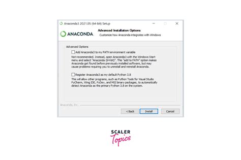 how to install pandas in python scaler topics