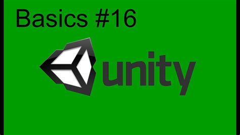 beginner unity basics 16 terrain part 2 youtube
