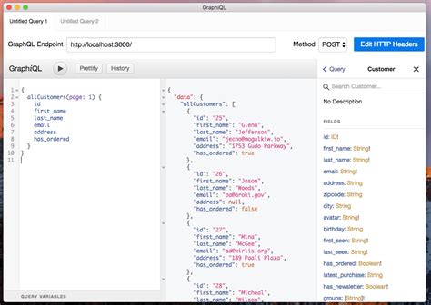 introducing json graphql server