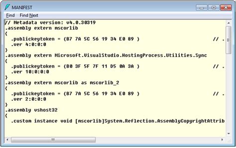 techcohere explore c assembly by using ildasm exe