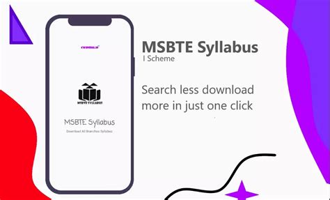 msbte syllabus android app i scheme syllabus all branches