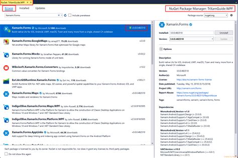 xf 3 0 new feature create wpf application using xamarin forms