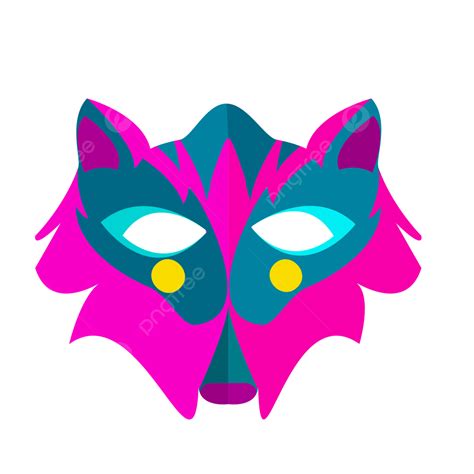 April Fools Day Clipart Vector Cartoon Hand Drawn April Fools Day Mask