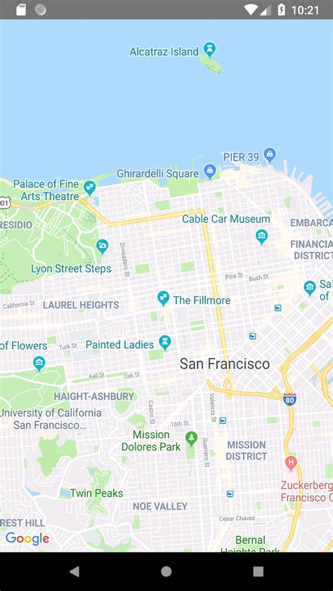 simple react native map example to integrate the map into rn app