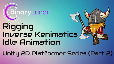 rigging ik idle animation in unity 2d platformer tutorial part2