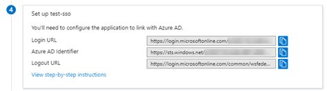 set up sso with microsoft azure ad