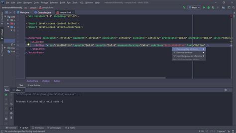 intellij is it possible to make controller as in netbeans