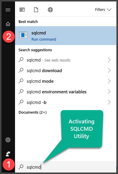 basics of running t sql statements from command line using sqlcmd