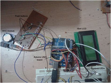 industrial sequence timer using rtc and arduino