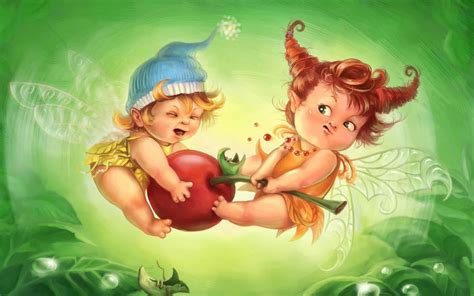 Anime Cute Fairy Wallpapers Wallpaper Cave