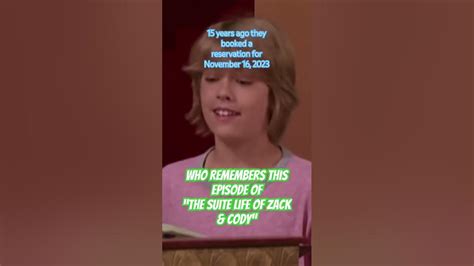 Suite Life Of Zack And Cody November 16th 2023 Youtube