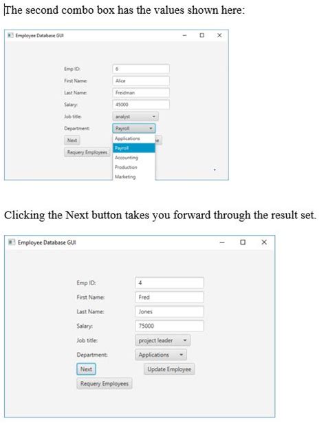 in java i need to create a gui application that will