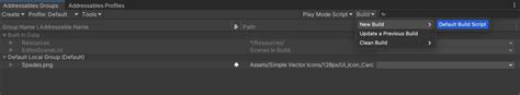 【unity】addressables について簡単にさわりだけまとめ くものす