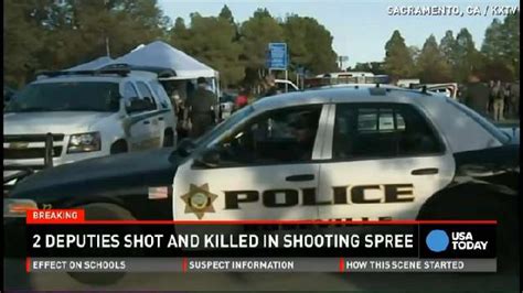 Suspect In Sacramento Deputy Shootings Now In Custody