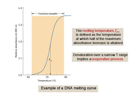 Example Of A Dna Melting Curve