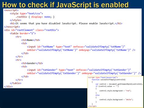 sql server and c video tutorial how to check if javascript is