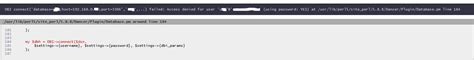 从perl应用报错：dbi connect failed access denied for user到mysql用户查看，权限授予等