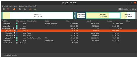 dual boot increase size of root in ubuntu 20 04 ask ubuntu