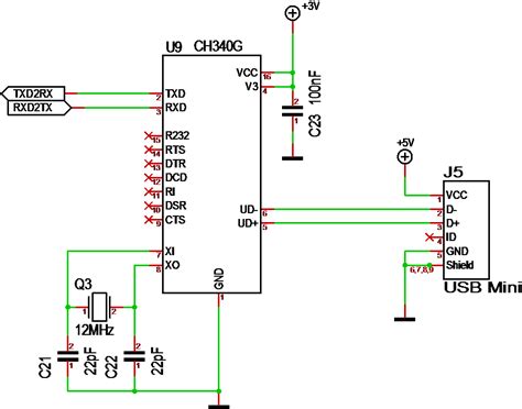 Arduino Nano Pcb Layout Arduino Nano Ch340 Schematics And Details Images