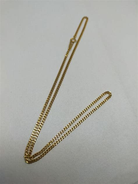 新色登場 新品未使用品 K18 5g 2面シングル 18金 K18 新品未使用 喜平ネックレス 喜平ネックレス 5g 50cm 50cm 2面