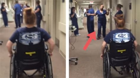 video paralyzed girl surprises her nurse and her reaction goes viral