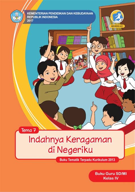 Buku Guru Tema 7 Indahnya Keragaman Di Negeriku Sd Mi Kelas Iv