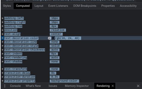 copy computed css value in chrome devtools stack overflow