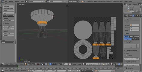 blender uv color grid blendjet bottle