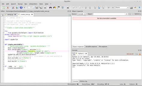 spyder the scientific python development environment