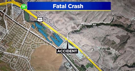 Fiery Fatal Crash Slows Traffic On Southbound Hwy 101 In San Jose