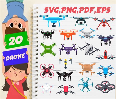 Drone Svg Bundle Drone Svg Drone Svg Drone Clipart Drone Silhouette